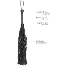 Saddle leather with barbed wire flogger – Devils Paradise